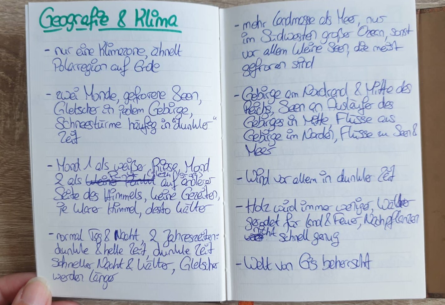 Notizen machen | Saskia Stanner